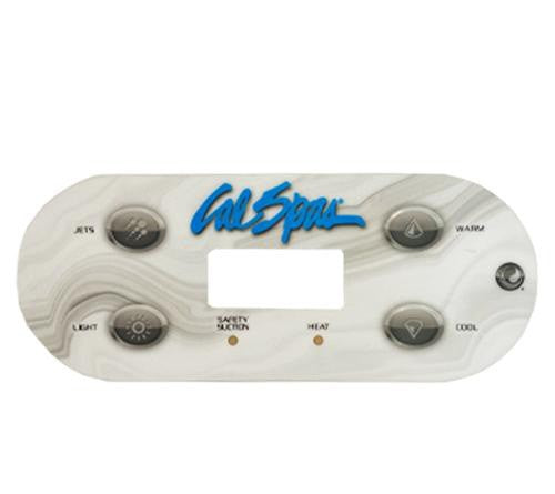 Overlay (#13233) Cal Spa Control Panel Topside Vl406u (White)| Spa ...
