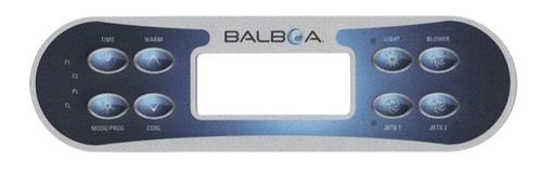 11281 Balboa Water Group Topside Control ML700 8 Button Overlay Jet, J ...