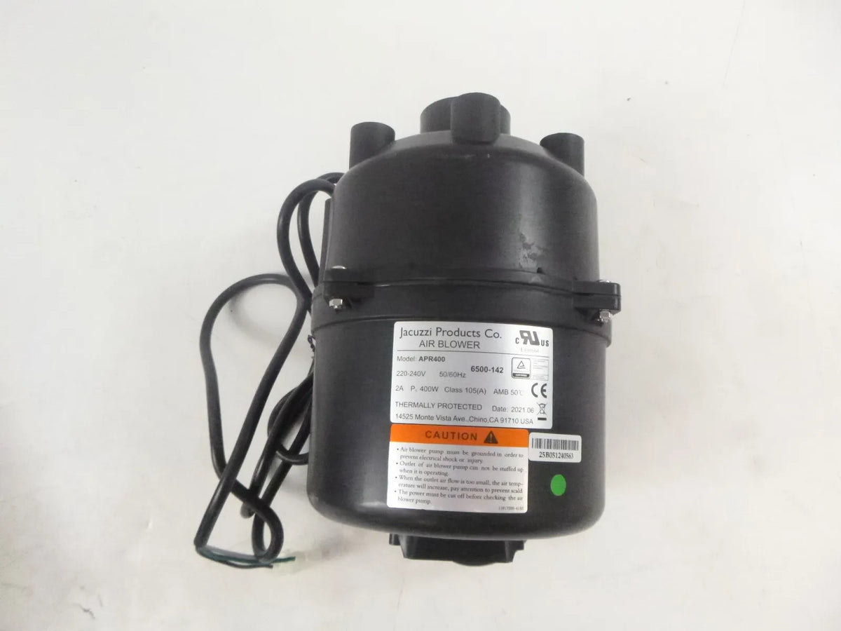 JACUZZI AIR BLOWER 220-240V 2A APR400 6500-142 | Spa Parts Warehouse