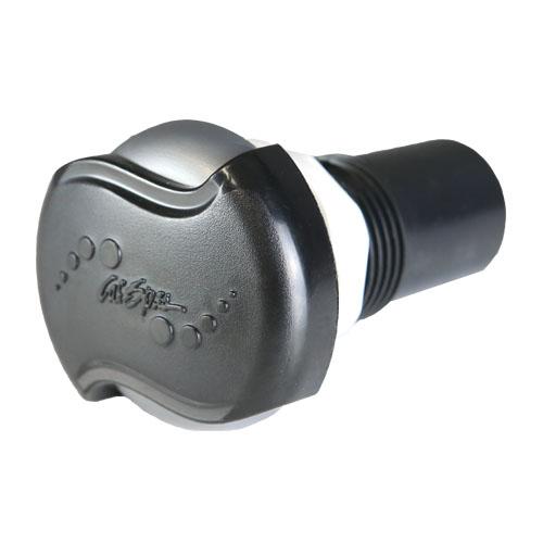 Air Control Assembly 1" Swoosh Style (Textured) - Black / Titanium| Spa ...