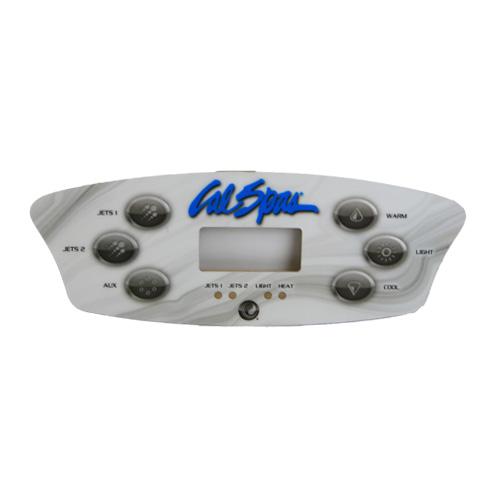 Overlay Control Panel Top Side Cstp600 - 2015| Spa Parts Warehouse